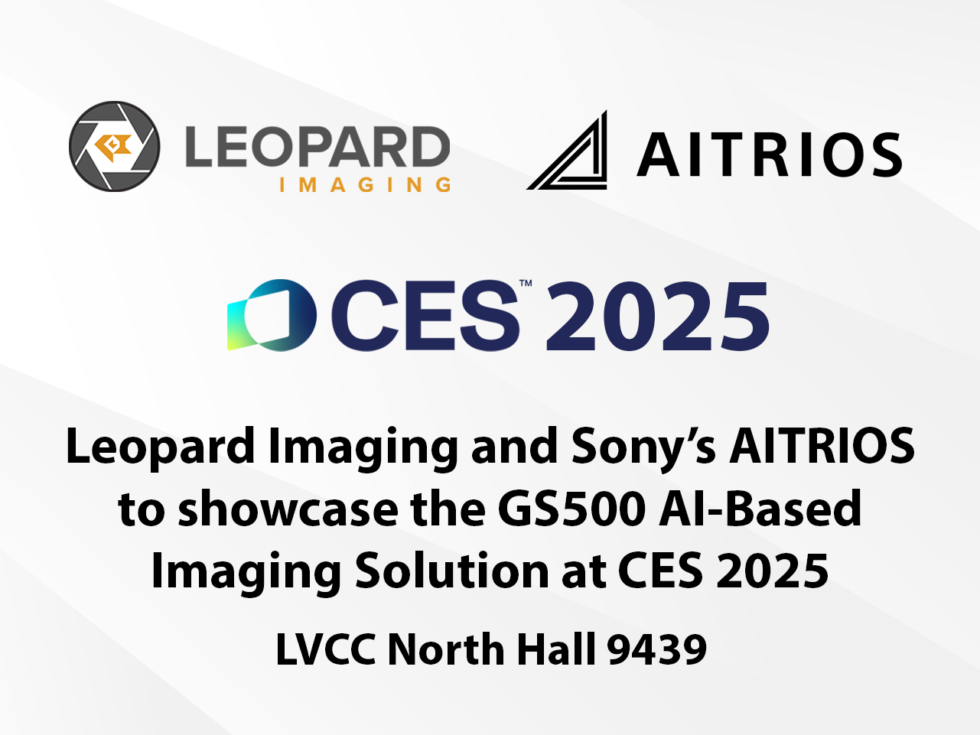 Leopard Imaging and Sony Semiconductor Solutions Collaborate to ...
